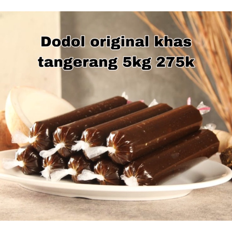 Jual Dodol Original Khas Tangerang 5kg Fresh Manis Legit | Shopee Indonesia