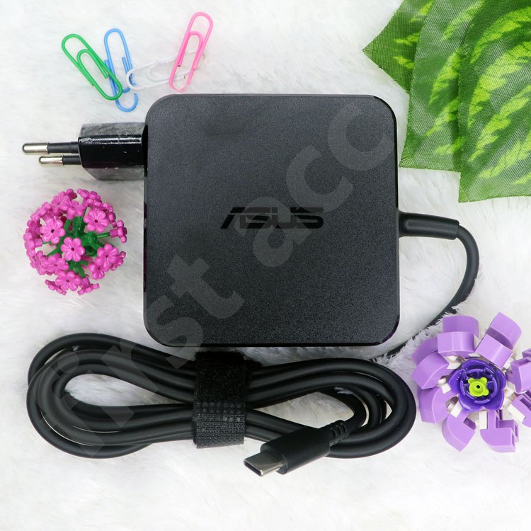 Jual Adaptor Charger Laptop Asus 65W USB Type C New | Shopee Indonesia
