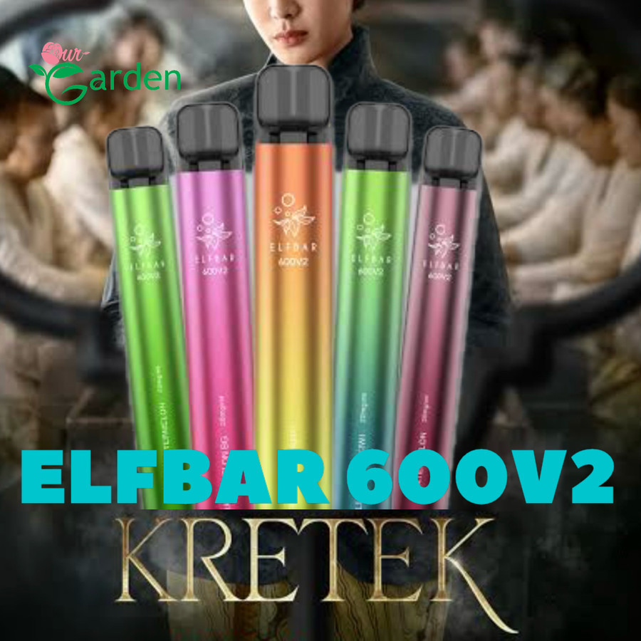 Jual Elfbar ELF Bar 600V2 Disposable Vape Pod E-Cigarette Sekali Pakai ...