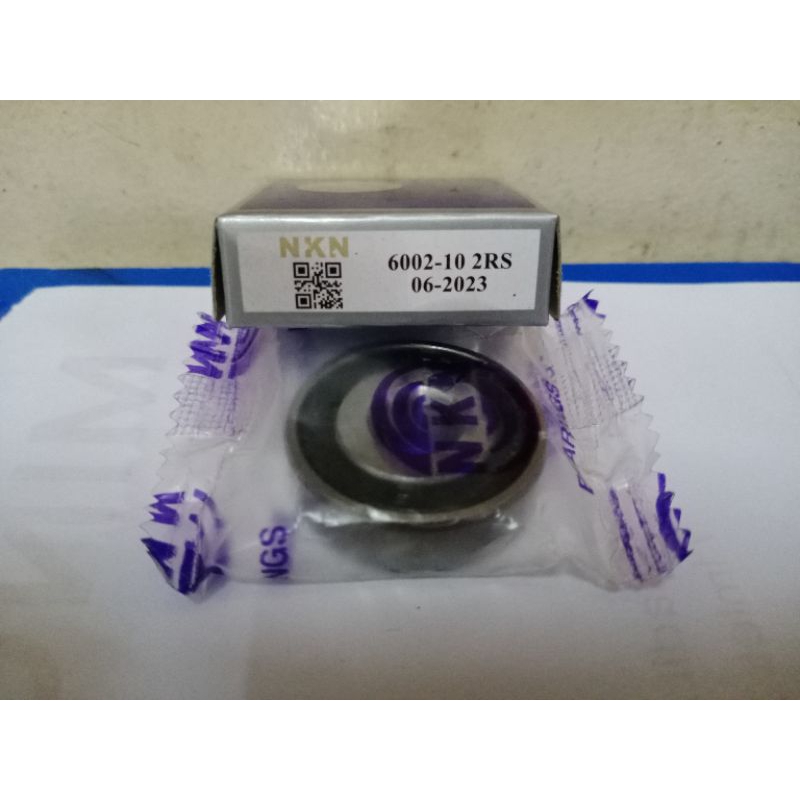 Jual Bearing 6002-10 2RS NKN Laher Box CVT Beat Scoopy Pcx Vario Original Djapan | Shopee Indonesia