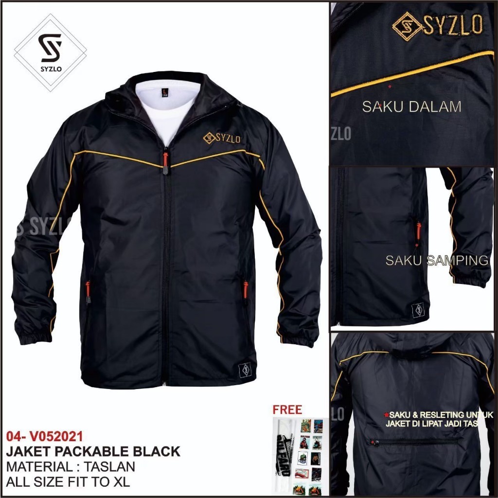 Jual JAKET OUTDOOR TASLAN WATERPROOF PREMIUM ORIGINAL SYZLO (BISA DI ...