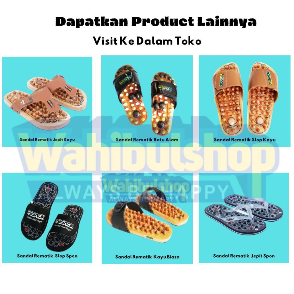 Jual Sandal Kesehatan Terapi Rematik Refleksi Murah Size 38 - 42 ...