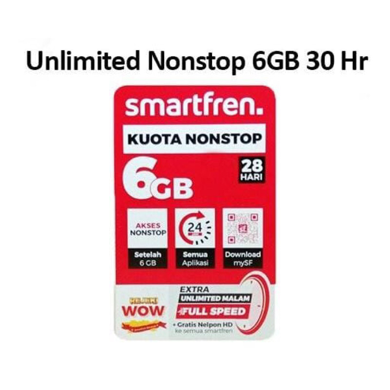 Jual Voucher Smartfren 6Gb | Shopee Indonesia
