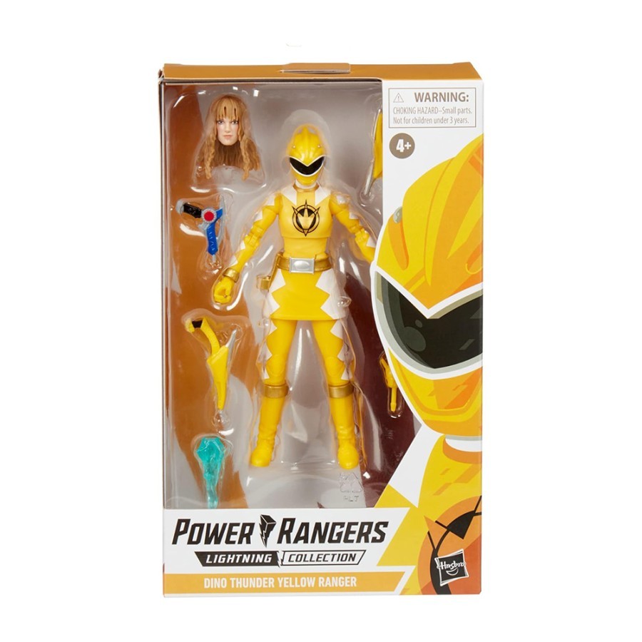 Jual Power Rangers Lightning Collection Dino Thunder Yellow Ranger 6 ...