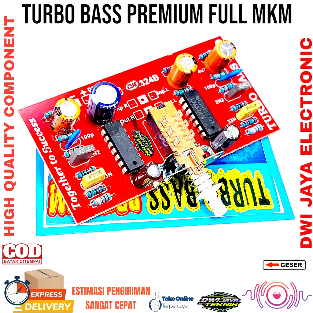 Jual Kit Turbo Bass Penambah Bass Premium Full MKM | Shopee Indonesia