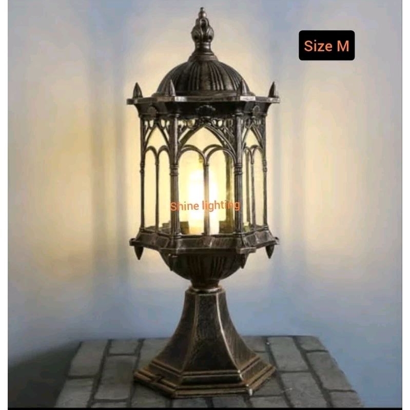 Jual Lampu pilar american klasik modern waterproof tipe 11000 S/MS ...