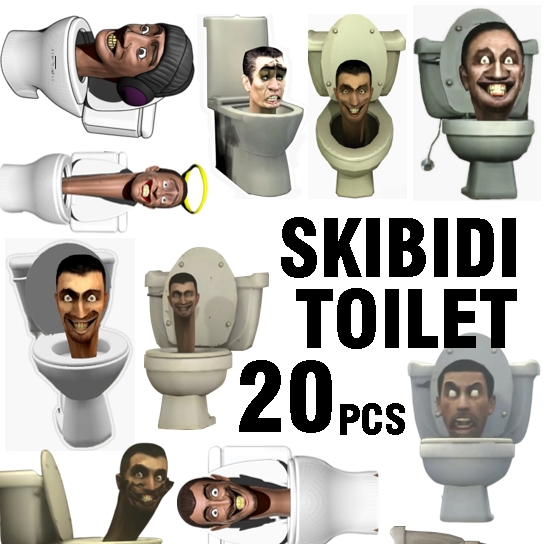 Jual STIKER SKIBIDI TOILET STICKER SET TOILET MAN STIKER | Shopee Indonesia