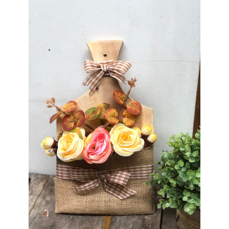 Jual Hiasan Dinding Hiasan Pintu Aesthetic Rustic Shabby Dekorasi ...