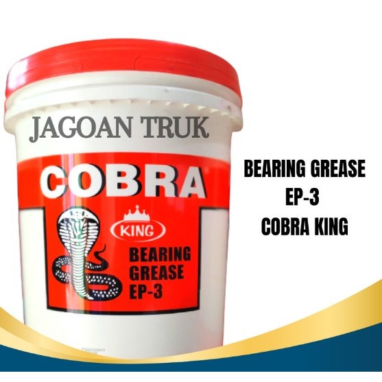 Jual Cobra Bearing Grease KING EP-3 1 Pail/Minyak Gemuk Cobra/Pelumas ...