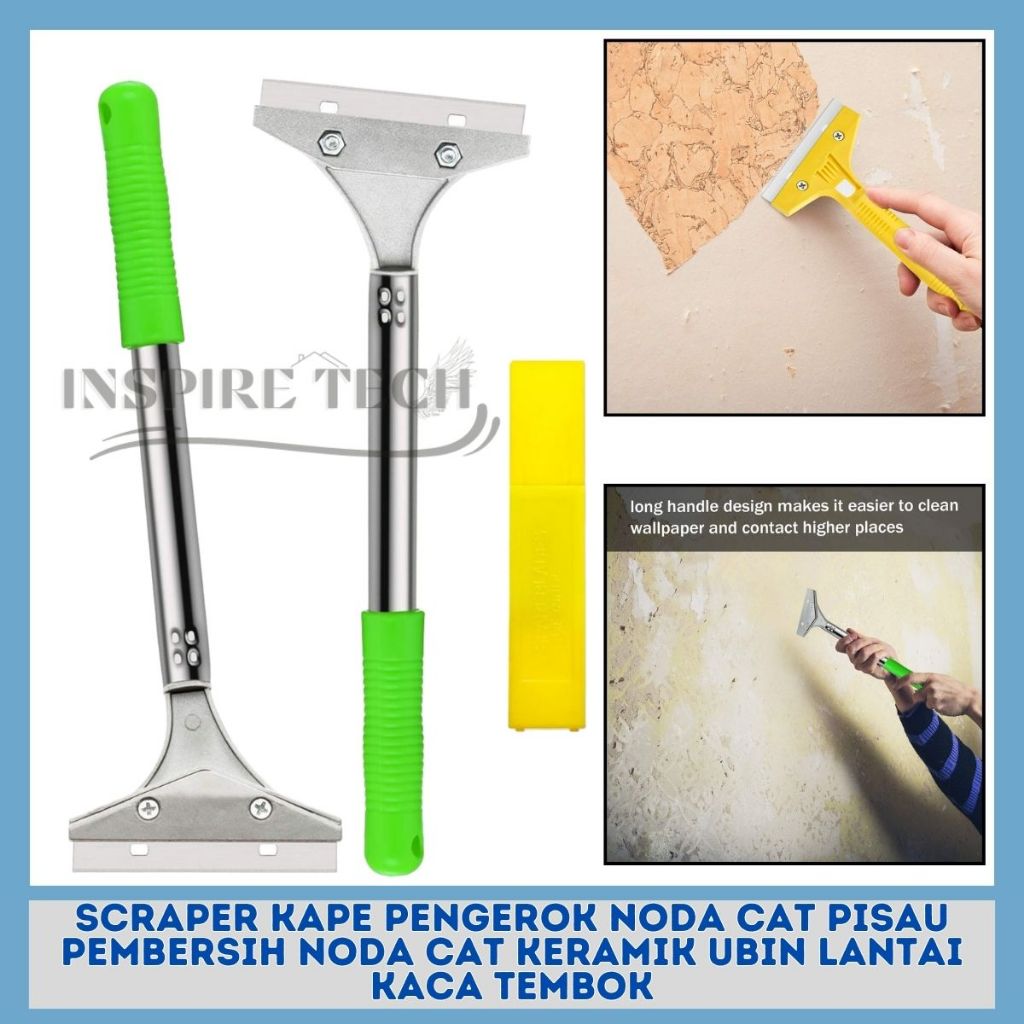 Jual scraper kape pengerok noda cat pisau pembersih noda Cat Keramik ...