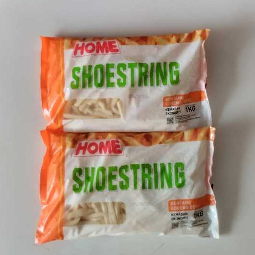 Jual Home Kentang Goreng Beku Shoestring Berat 1 Kg French Fries Frozen ...
