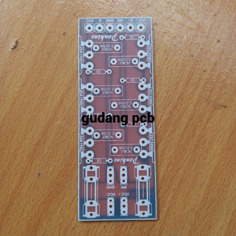 Jual PCB transistor final toshiba 3 set bahan fiber fr4 | Shopee Indonesia