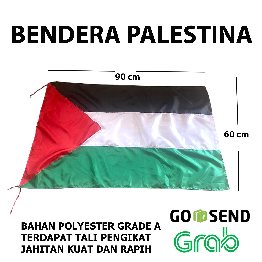 Jual Bendera Palestina Palestin Ukuran 60x90 cm | Shopee Indonesia