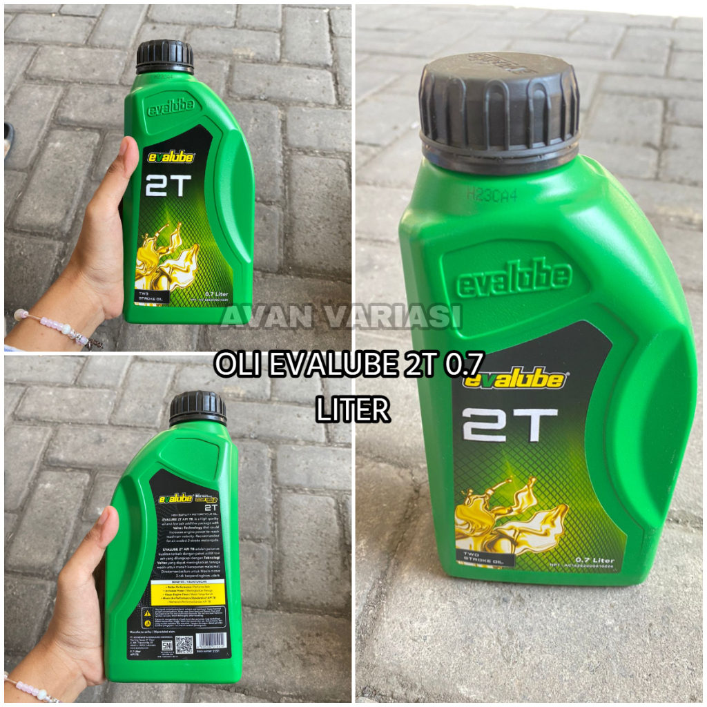 Jual OLI SAMPING EVALUBE 2T 0,7 LITER 700ML || OLI SAMPING 2T TWO ...