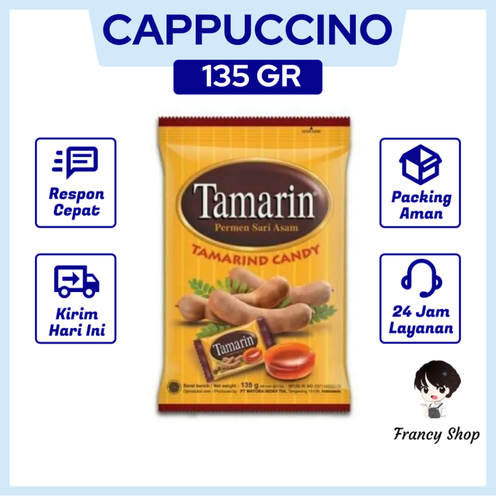 Jual Permen Tamarin Candy Rasa Asam Jawa 135 gr | Shopee Indonesia