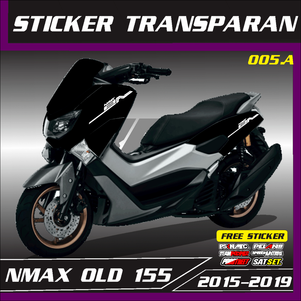 Jual STRIPING TRANSPARAN YAMAHA N MAX OLD STIKER N MAX 2015-2019 BRC ...