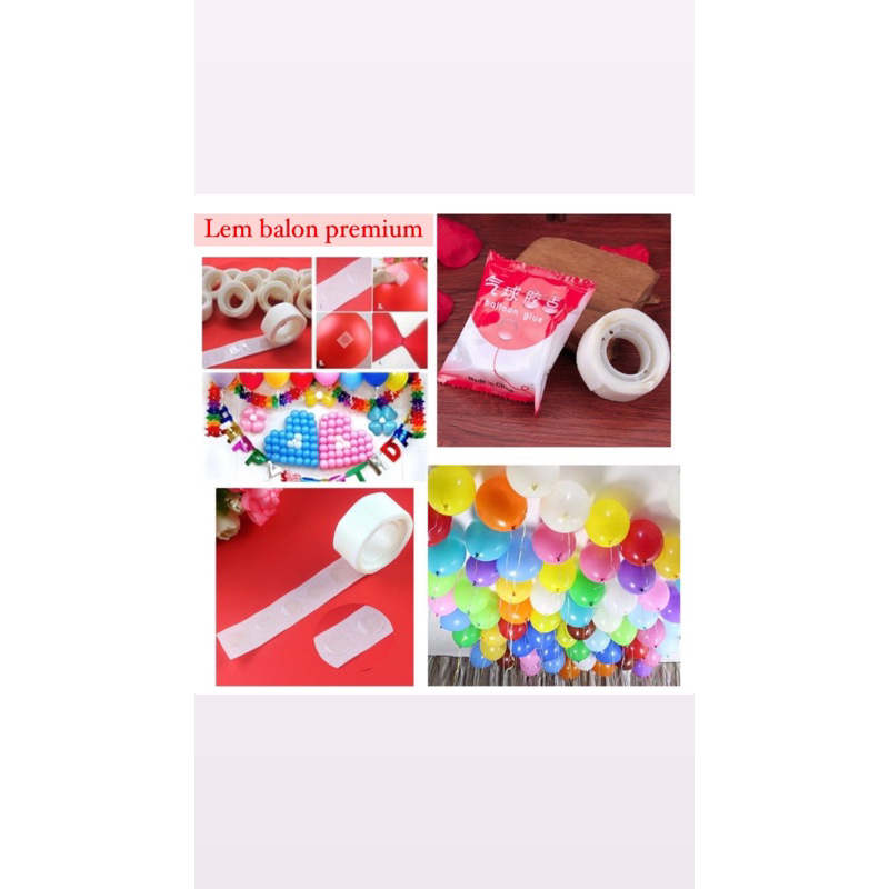 Jual Lem Balon / Perekat Balon Di Dinding Atau Atap | Shopee Indonesia