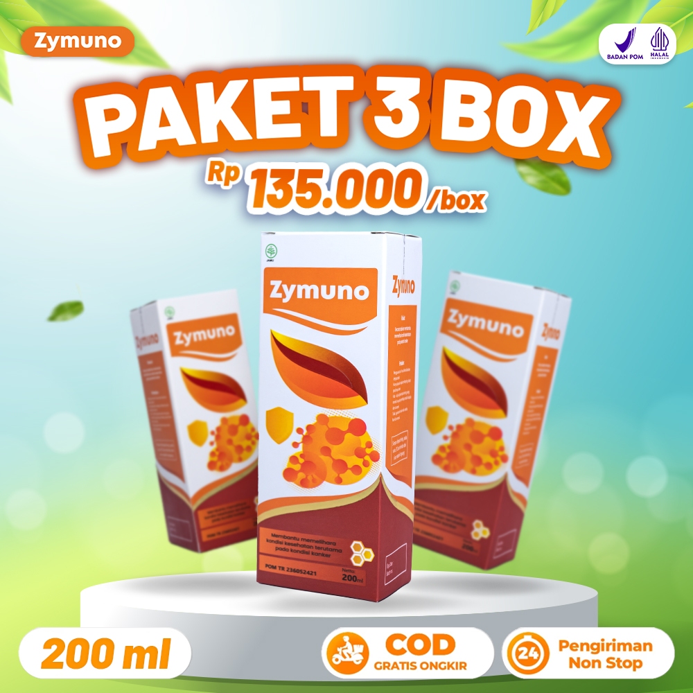 Jual Zymuno paket 3 Box - Vitamin Herbal Alami Cegah Kanker dan ...