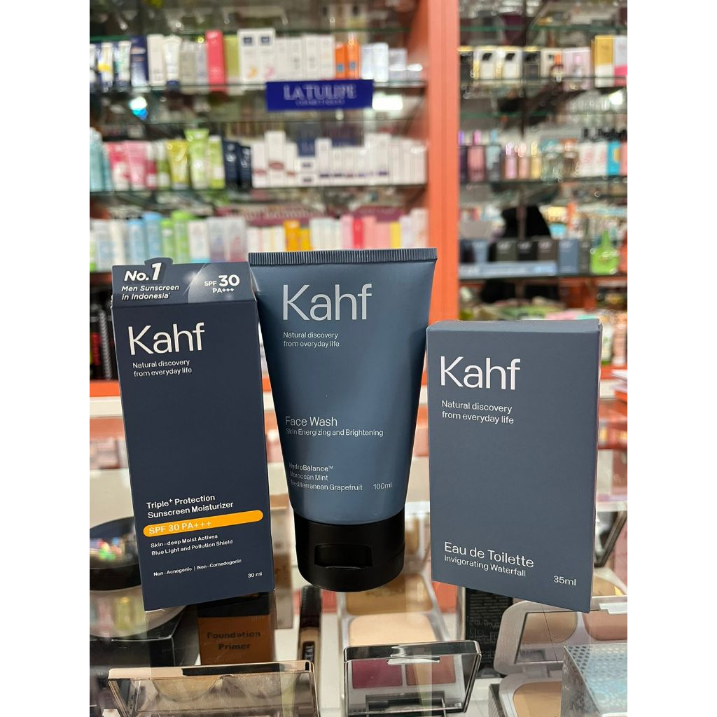 Jual Paket Skincare Pria Kahf | Paket Wangi Kahf | Paket Skincare Cowok ...