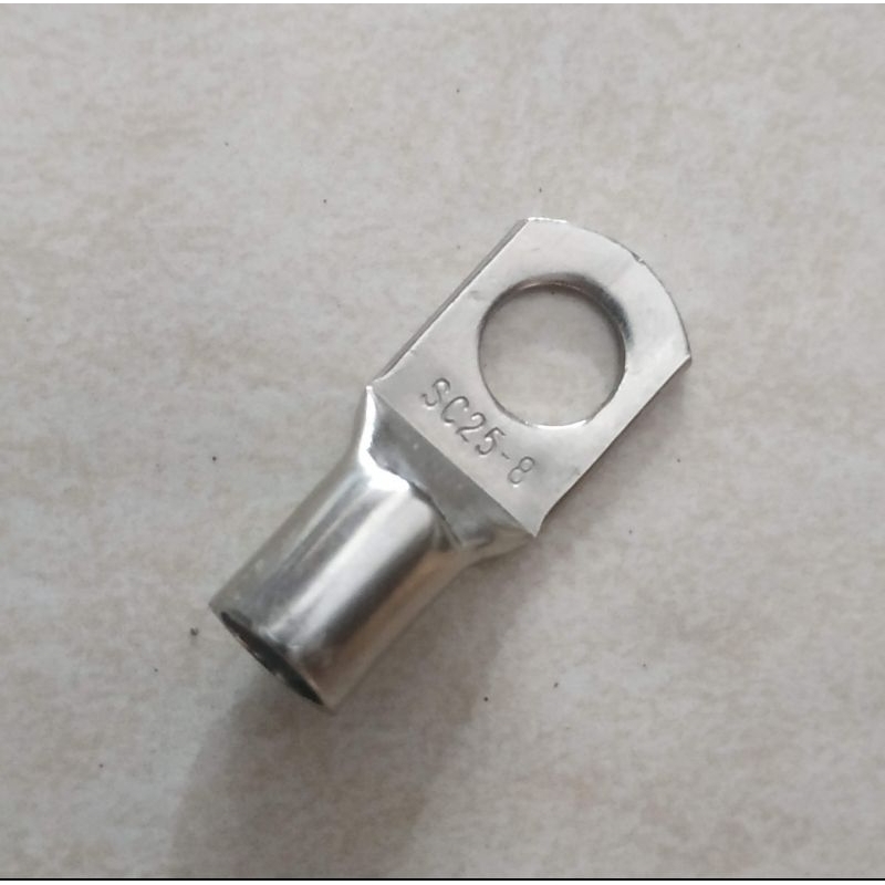 Jual Skun Kabel 25mm 25 mm Lubang Baut 8mm SC25-8 Heavy Duty Krom Kilap | Shopee Indonesia