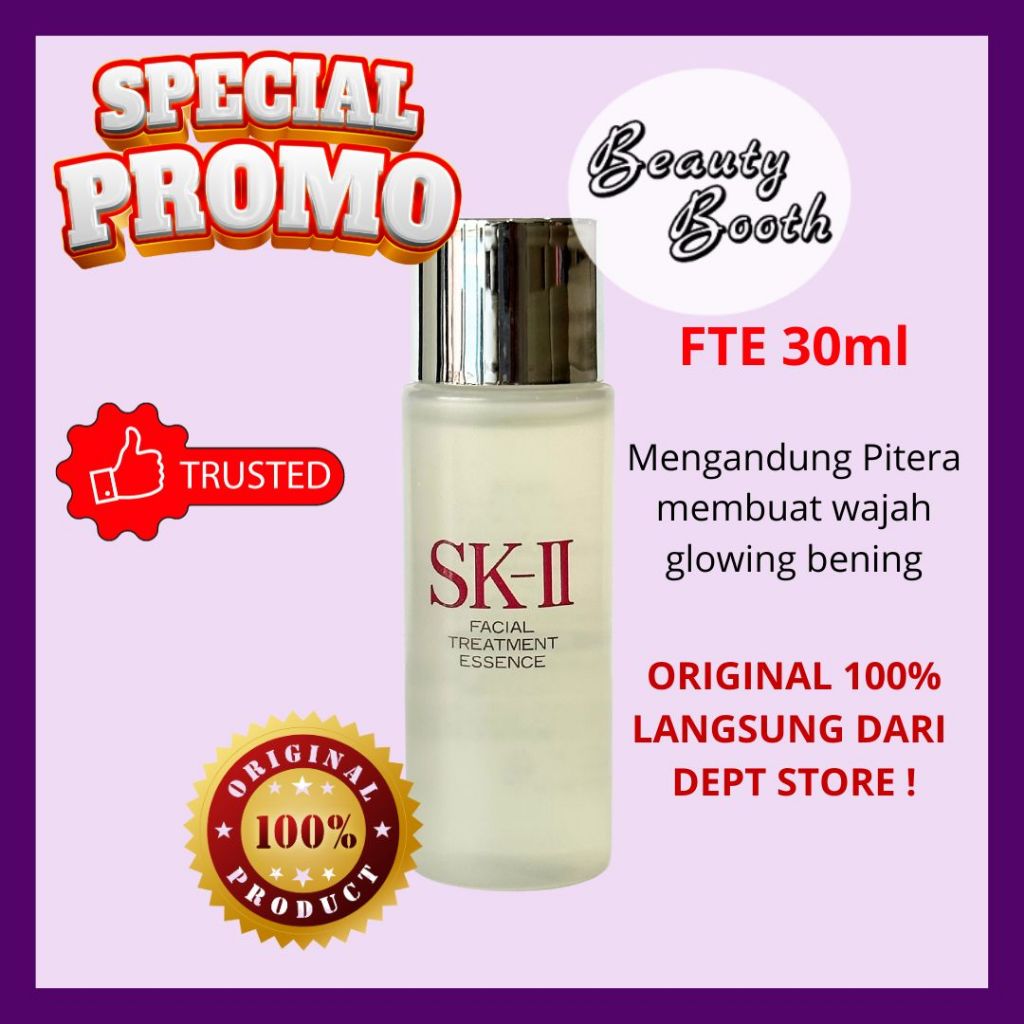 Jual SK-II SKII SK2 FTE 30ml Facial treatment essence - Beauty Booth Beautybooth | Shopee Indonesia