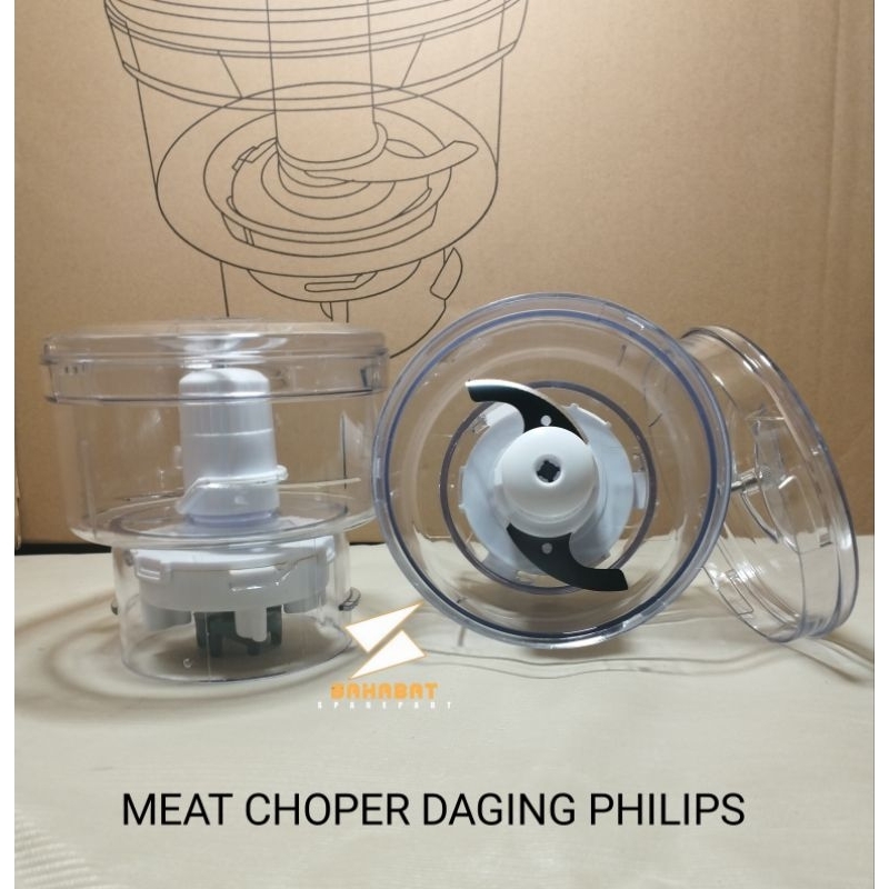 Jual MEAT CHOPPER DAGING BLENDER PHILLIPS | Shopee Indonesia