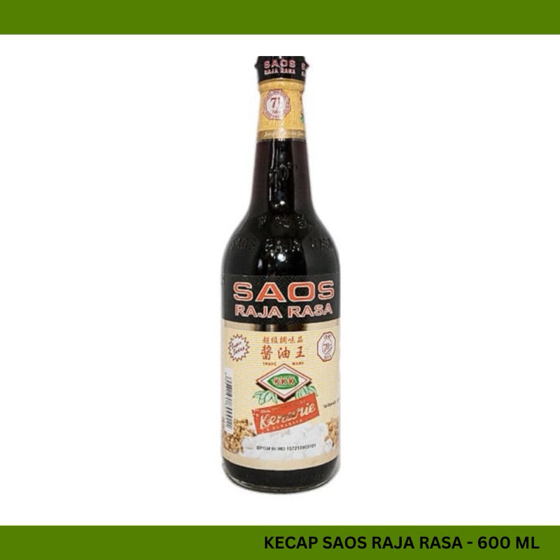 Jual KECAP SAOS RAJA RASA 600ML | Shopee Indonesia