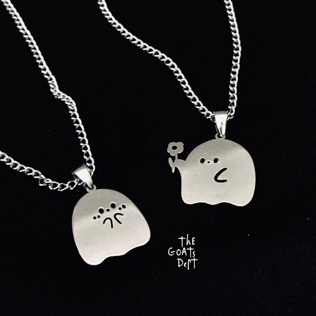 Jual The Goats Dept - The Ghost Casper Couple Necklace Original ...