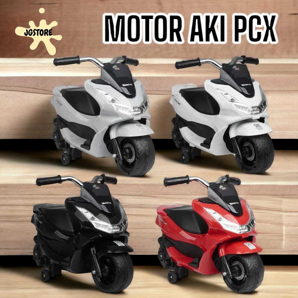 Jual Motor Aki Mainan Anak Honda PCX PMB K612C Official Lisensi Honda ...