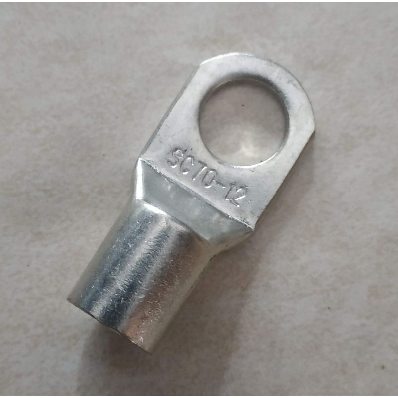 Jual Skun Kabel 70mm 70 mm Lubang Baut 12mm SC70-12 Heavy Duty Krom Kilap | Shopee Indonesia