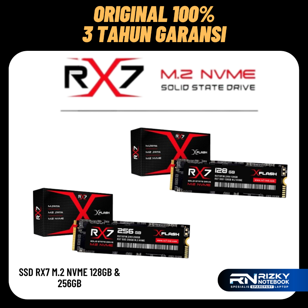 Jual SSD M2 NVME / M2.NVME / M2NVME 128GB 256GB 512GB RX7 | Shopee ...