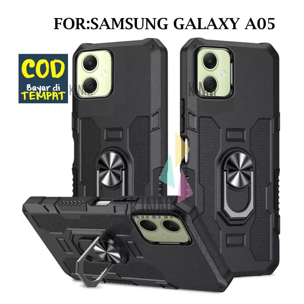 Jual Casing Samsung Galaxy A05 Hard Case Ring Armor Robot Case ...