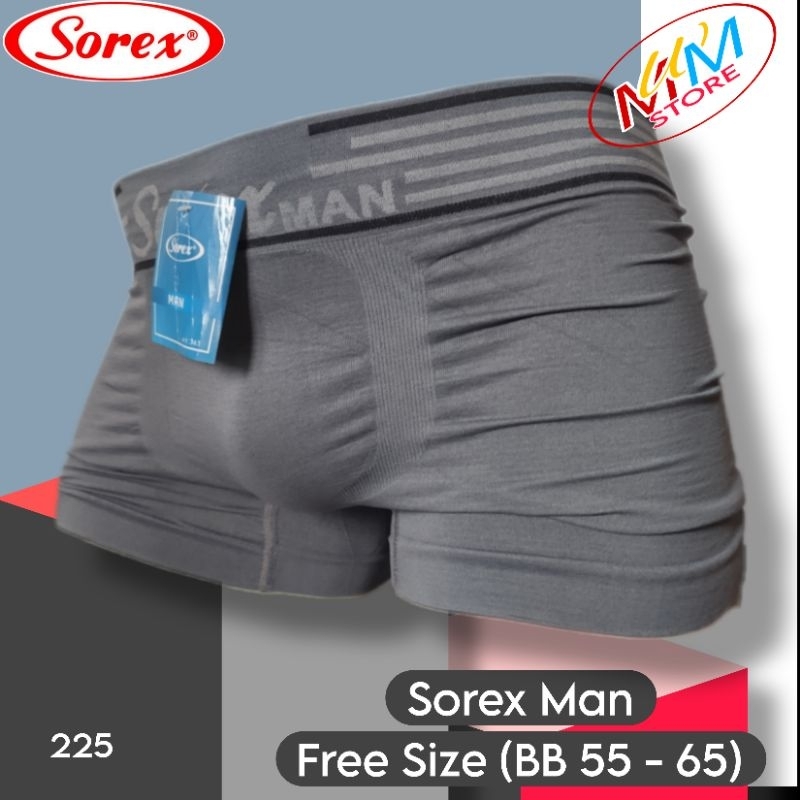 Jual M225T (3 Pcs) Sorex Celana Dalam Boxer Pria Dewasa dan Remaja, Cd ...