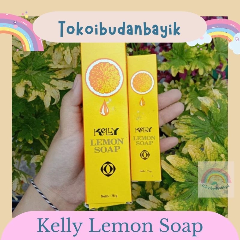 Jual Kelly lemon soap/sabun muka kelly 75ml 15ml | Shopee Indonesia