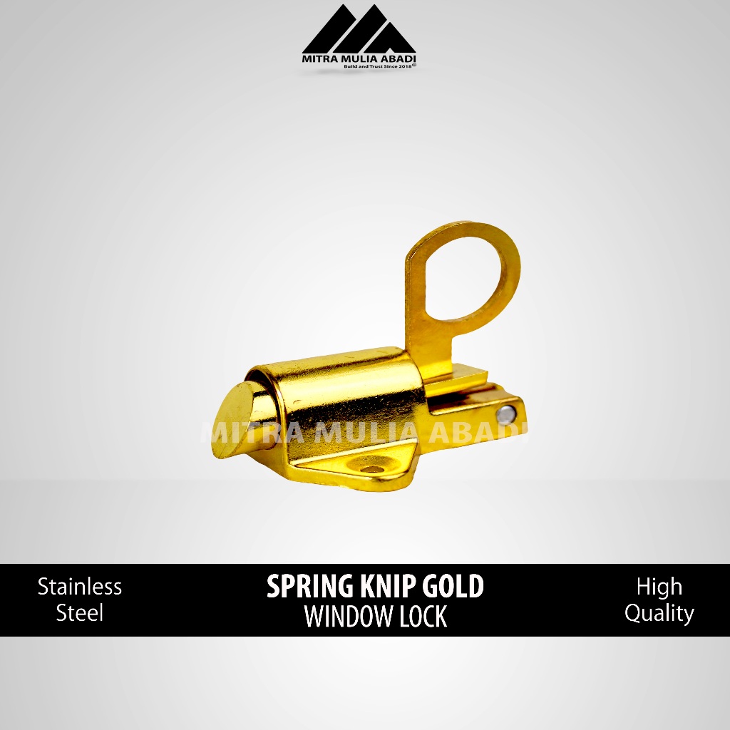 Jual Spring Knip Tebal Grendel Kodok GOLD | Shopee Indonesia