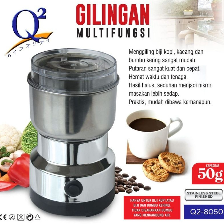 Jual [HOME MART] GILINGAN MULTIFUNGSI ELEKTRIK Q2 8050 GILINGAN BIJI ...