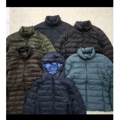 Jual jacket ultralight down uniqlo | jacket bulu angsa | Shopee Indonesia