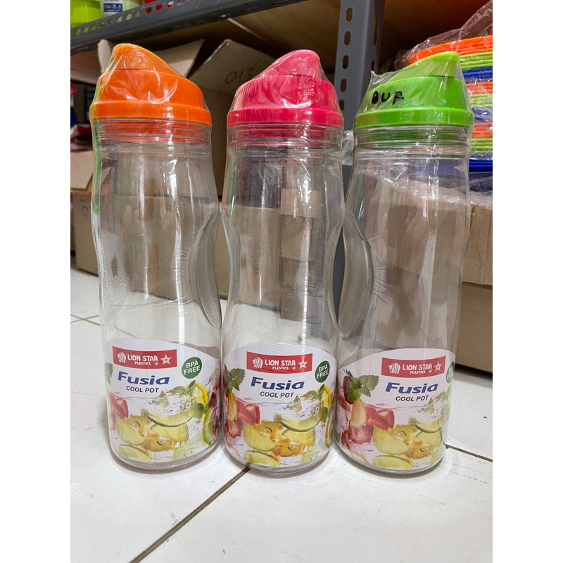 Jual Botol air minum air 1,2 L lion star FUSIA infused water cool ...