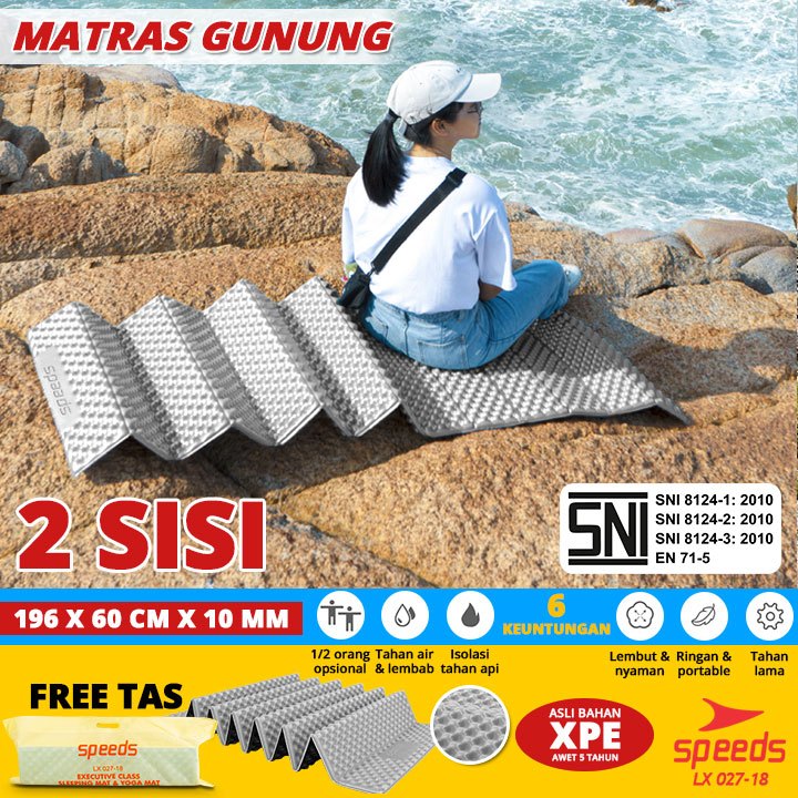 Jual SPEEDS Matras Lipat Duduk XPE Polos Olahraga Yoga Playmat Playmate ...