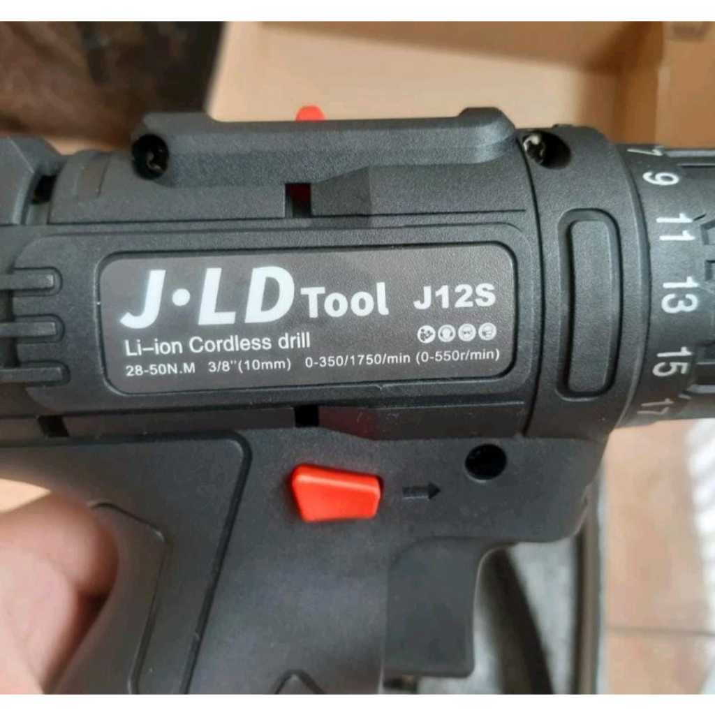 Jual Mesin Bor Baterai JLD 12S Cordless Drill | Shopee Indonesia