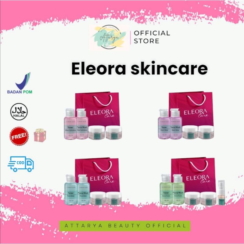 Jual ELEORA SKINCARE BOOSTER ALL PAKET MENCERAHKAN | Shopee Indonesia