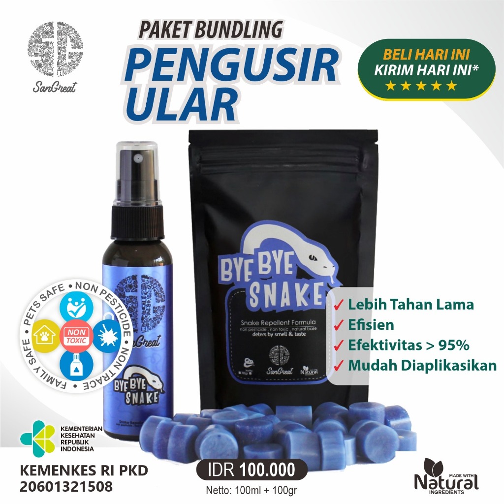 Jual Anti ular alat pengusir ular alami penangkal ular non pestisida ...