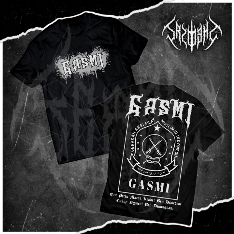 Jual KAOS GASMI TERBARU 2023 (A2 FULL PUNGGUNG) | Shopee Indonesia