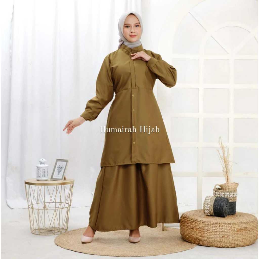 Jual SET BAJU PEMDA KHAKI TOYOBO (TUNIK & ROK )ORI BAHAN TOYOBO / SETELAN PEMDA/PNS/ GURU ...