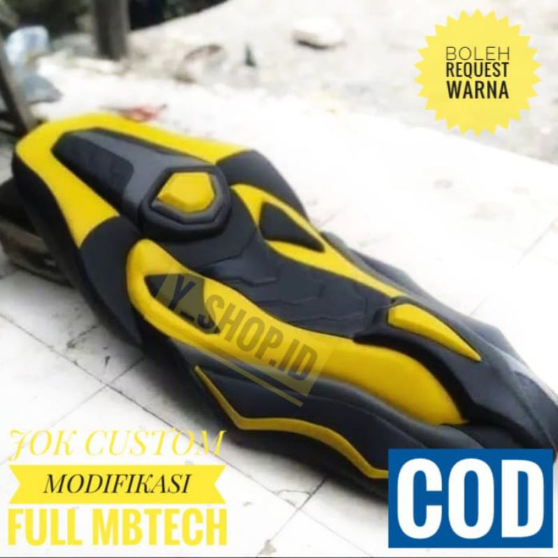 Jual Jok Motor Xmax 250 New Connected 2023 2024 Model Predator MBtech Original | Shopee Indonesia