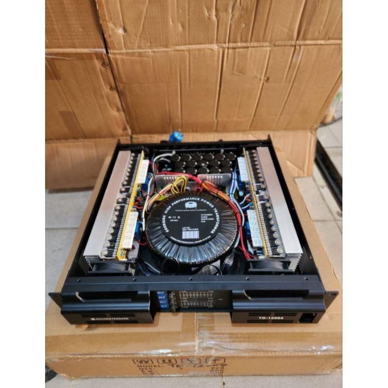 Jual Power Amplifier Ampli Soundstandard TD12004 TD 12004 Class H ...