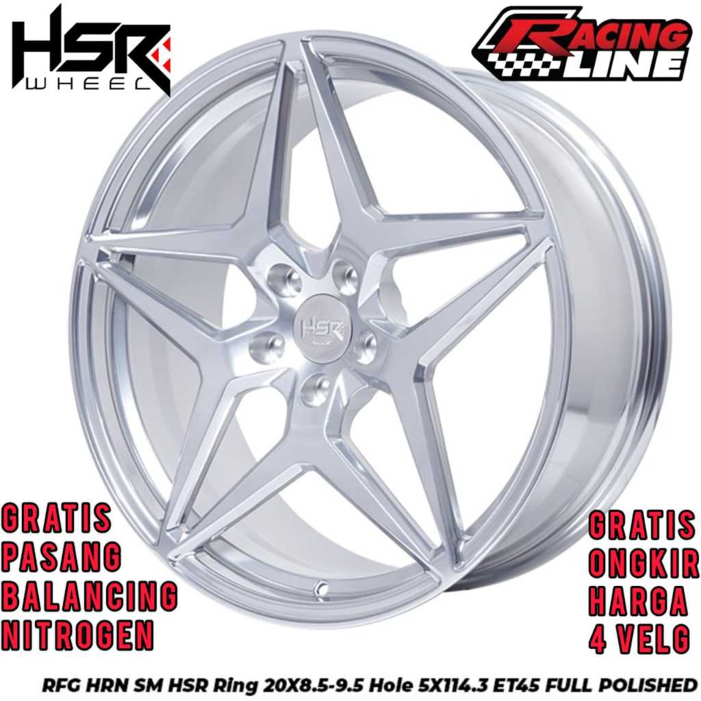 Jual VELG MOBIL RACING FORGED R20 UNTUK BRV HRV CRV NEW ALPHARD ...