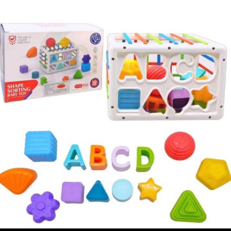 Jual shape sorting box | Shopee Indonesia