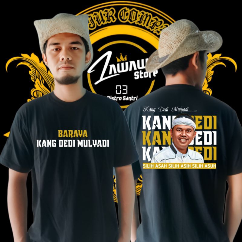Jual Kaos distro (KDM) panjang & pendek kang Dedi Mulyadi/ terbaru/kaoskeren/kaosmotivasi ...