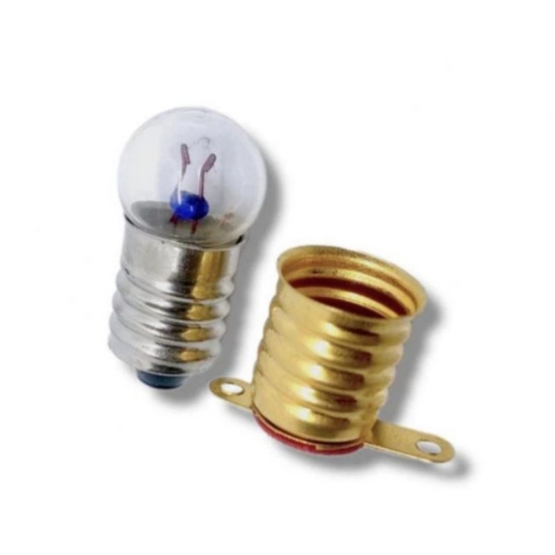 Jual Lampu Bohlam + Fitting Mini E10 | Shopee Indonesia